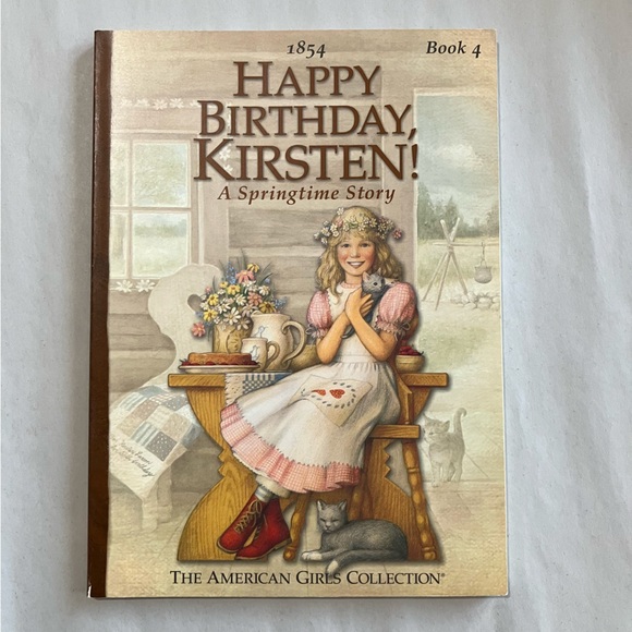 American Girl | Accents | American Girl Happy Birthday Kirsten Book ...